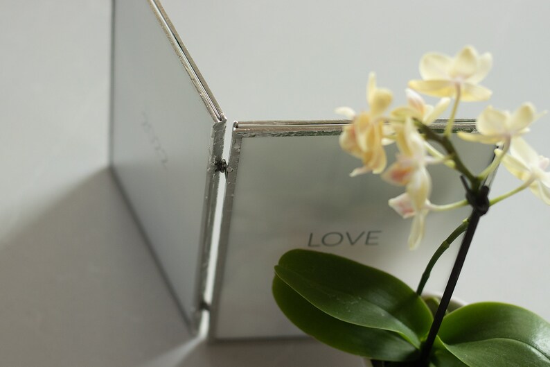 Hand Soldered Hinged Table Top Frame Silver Frame Home - Etsy