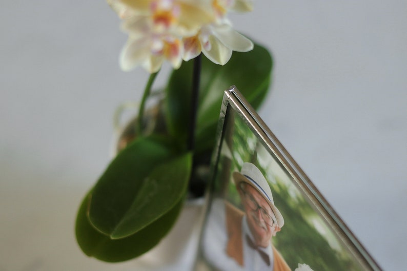 Hand Soldered Hinged Table Top Frame - Silver Frame - Home Decor Frames ...