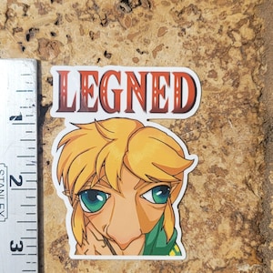 Legend of Zelda Inspired Sticker - Etsy
