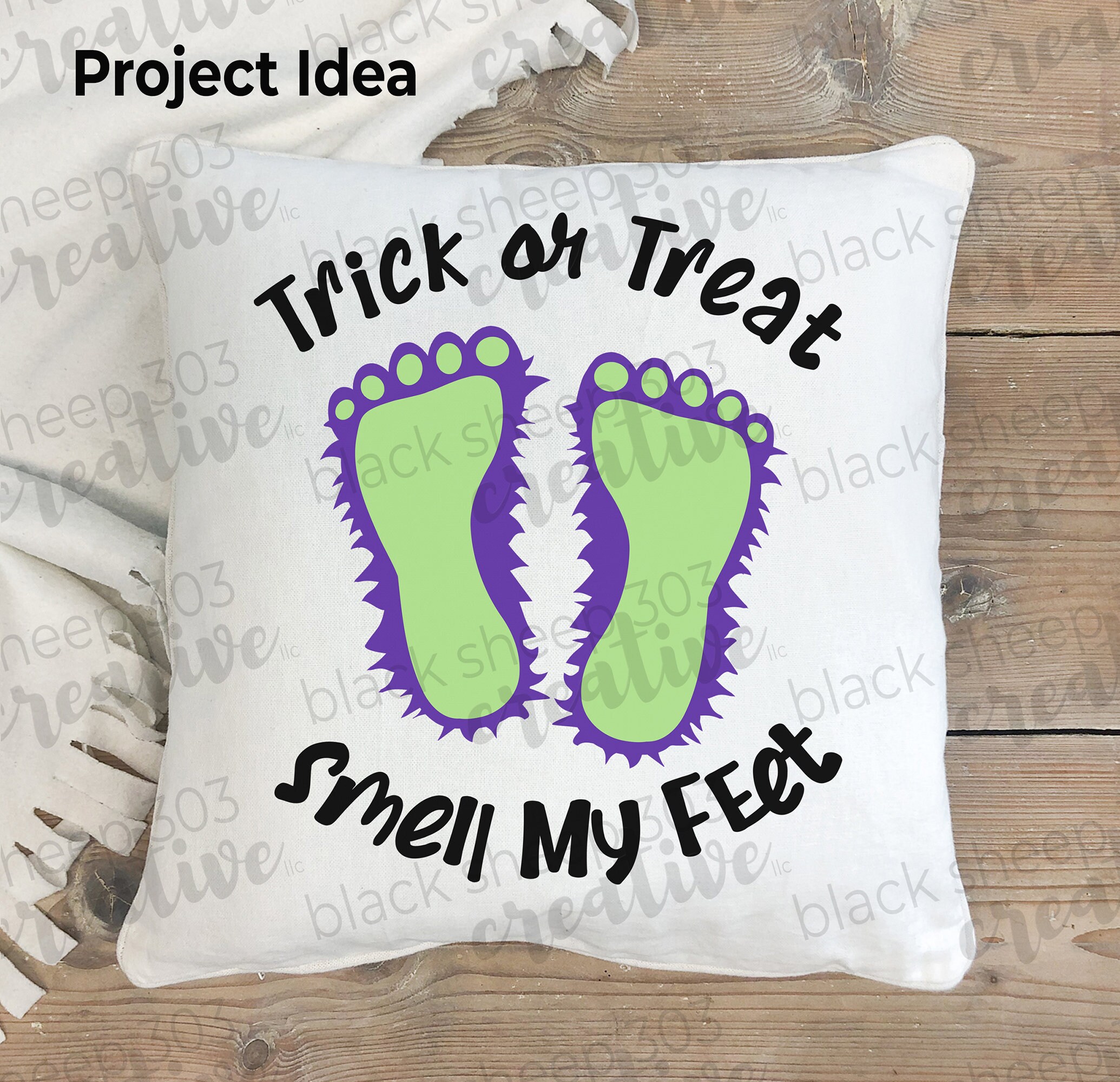 Monster Feet (or Bigfoot) Digital SVG, Etc. Card and Other Projects Kit ...