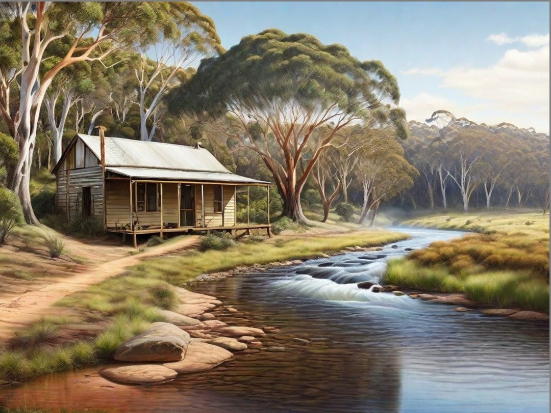 Australiana Homestead Printable Rustic Wall Art for Your Home - Etsy