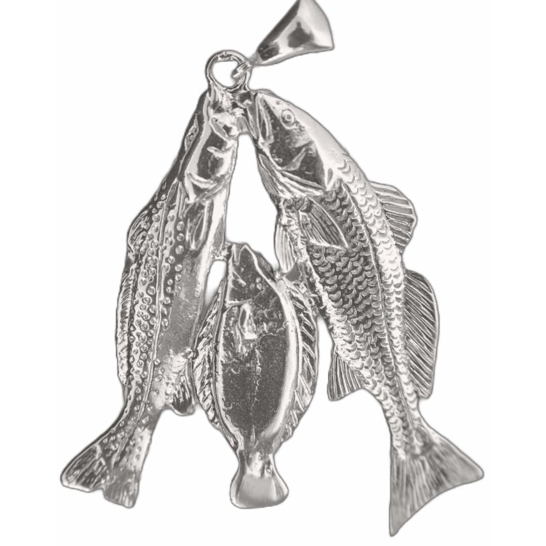 Grand Slam Fish Pendant - Etsy