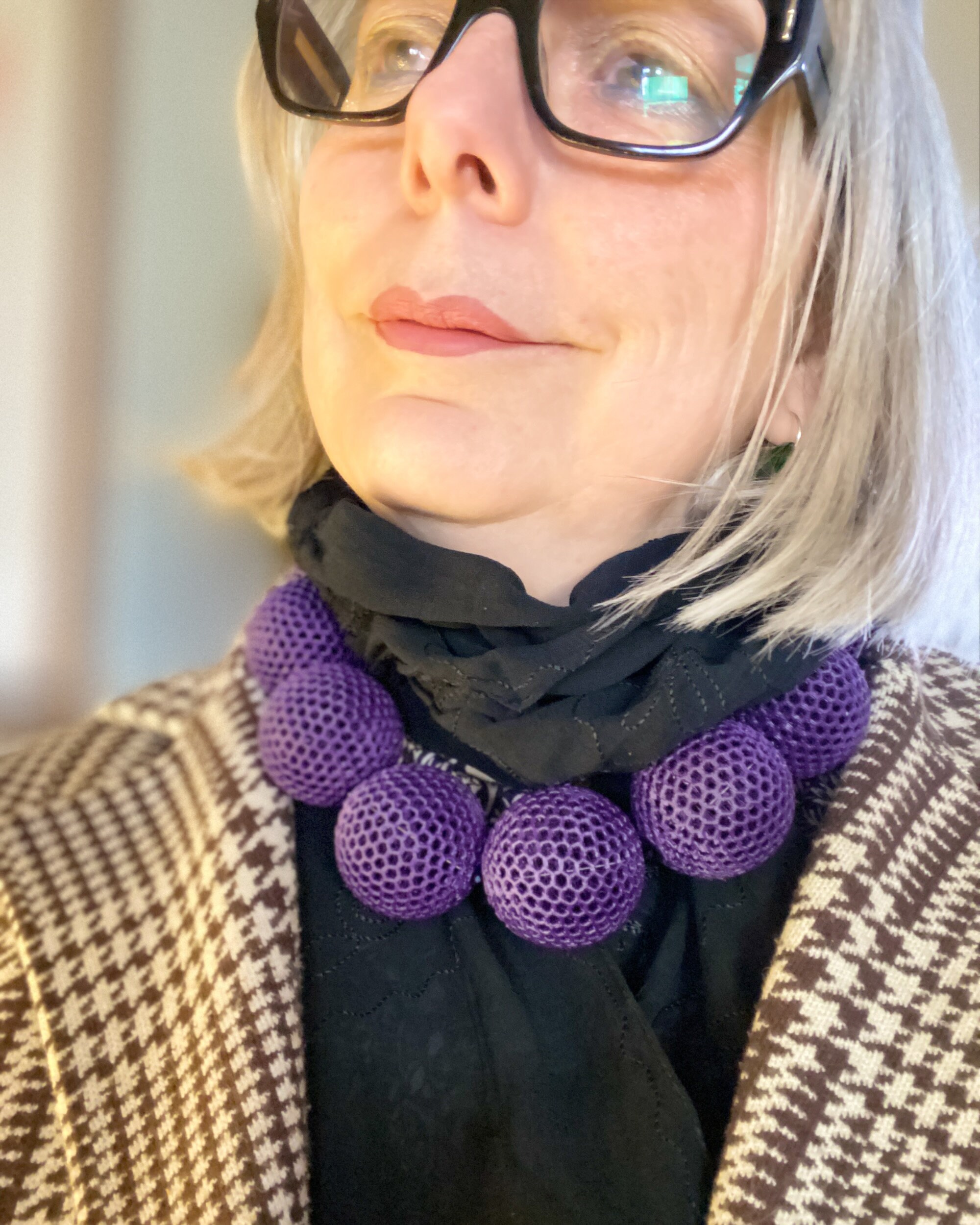 Unique Chunky Beaded Necklace With Detachable Pendant Heart Maximalist ...