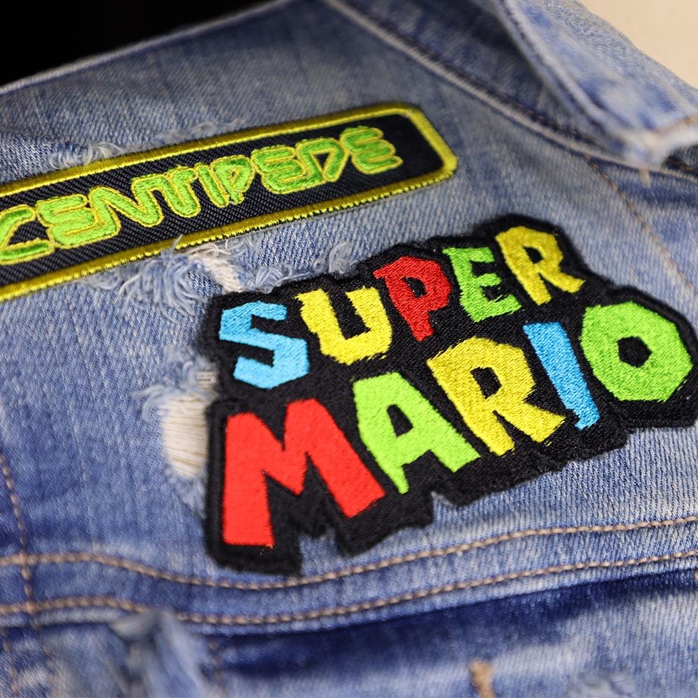 Super Mario Old School Video Game Patch - Etsy