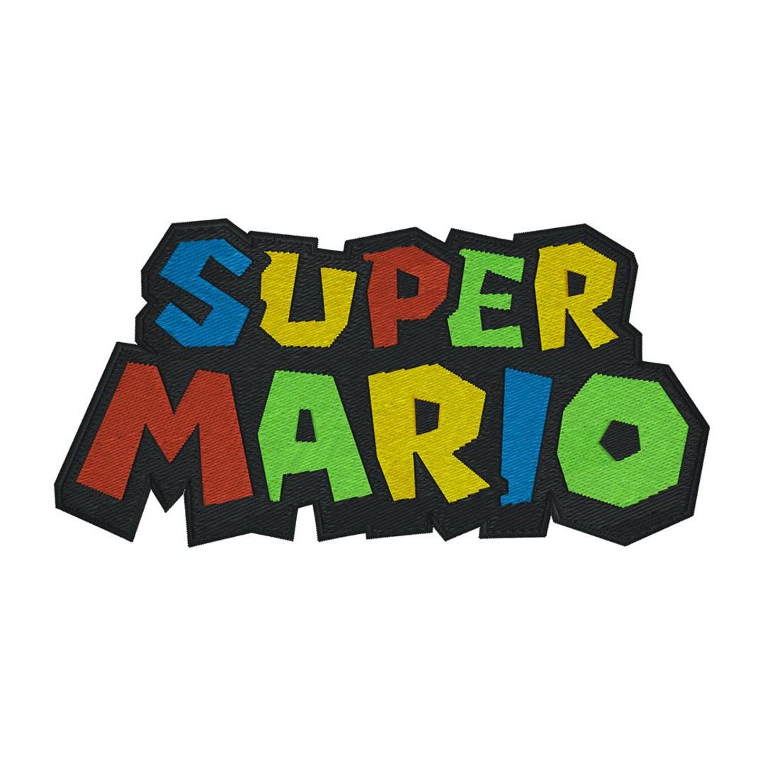 Super Mario Old School Video Game Patch - Etsy