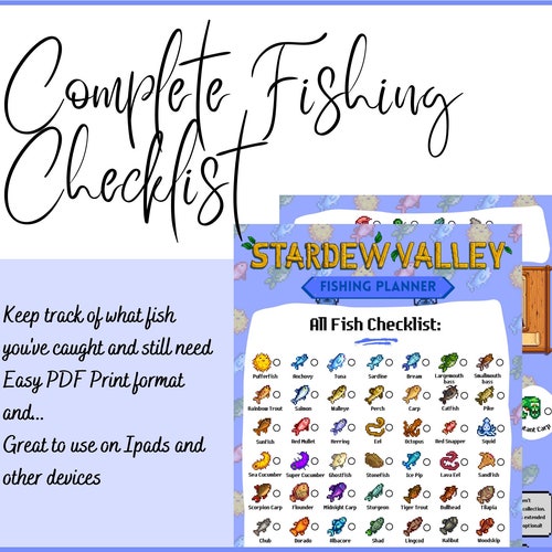 Complete Cooking Checklist Digital Download PDF Print - Etsy