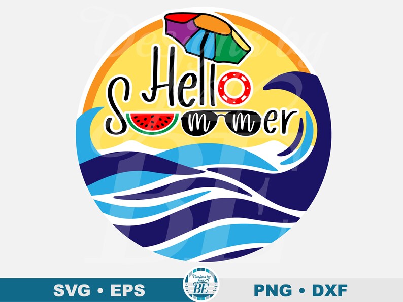 Summer Bundle SVG, Hello Summer SVG, Summer Vibes SVG , Beach Svg ...