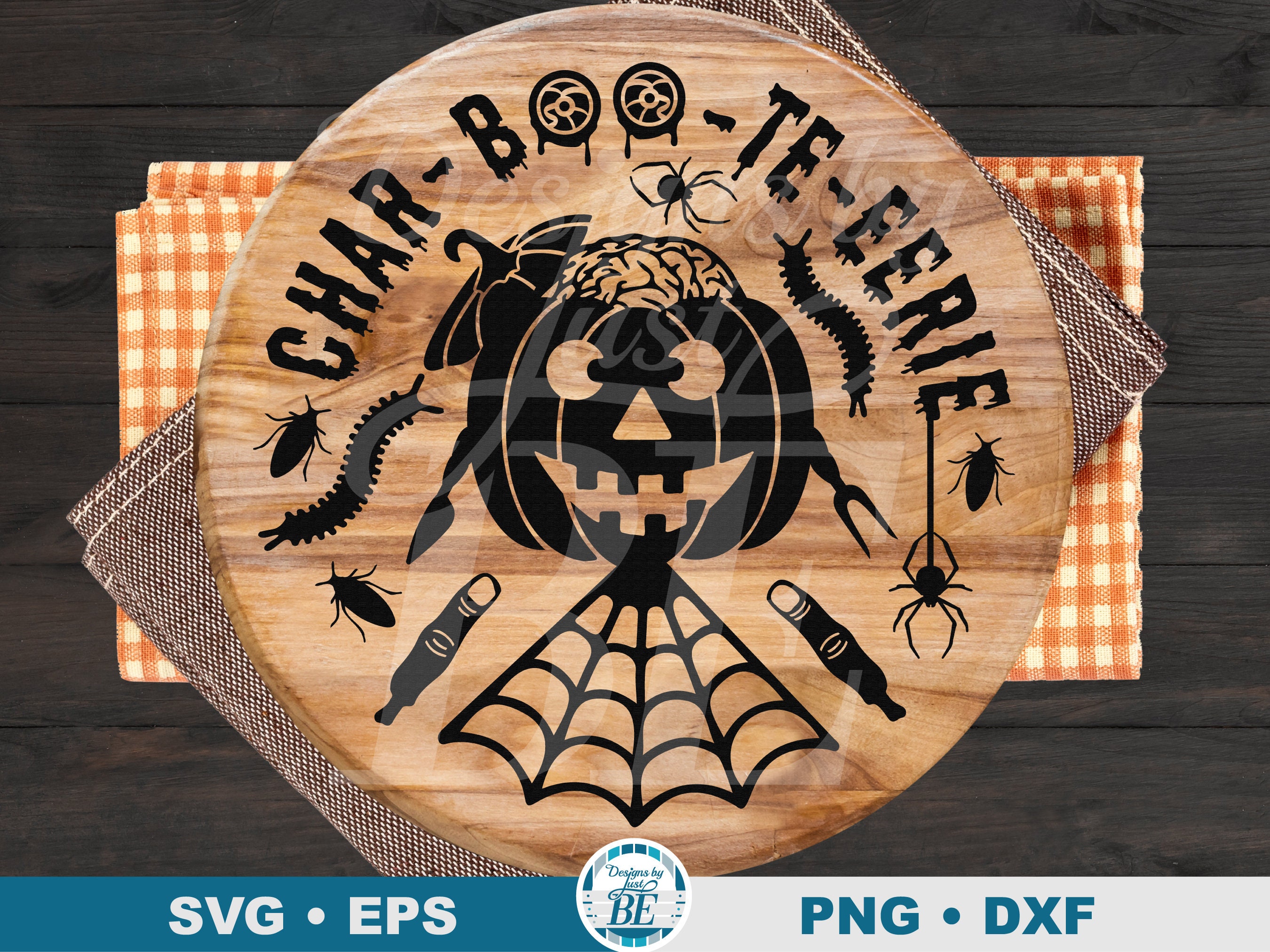 Char-boo-te-eerie Board SVG • Charcuterie Board SVG • Halloween SVG ...