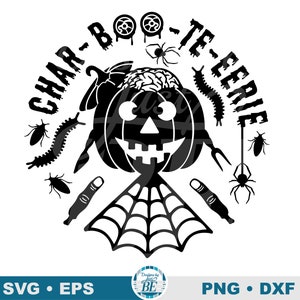 Char-boo-te-eerie Board SVG • Charcuterie Board SVG • Halloween SVG ...