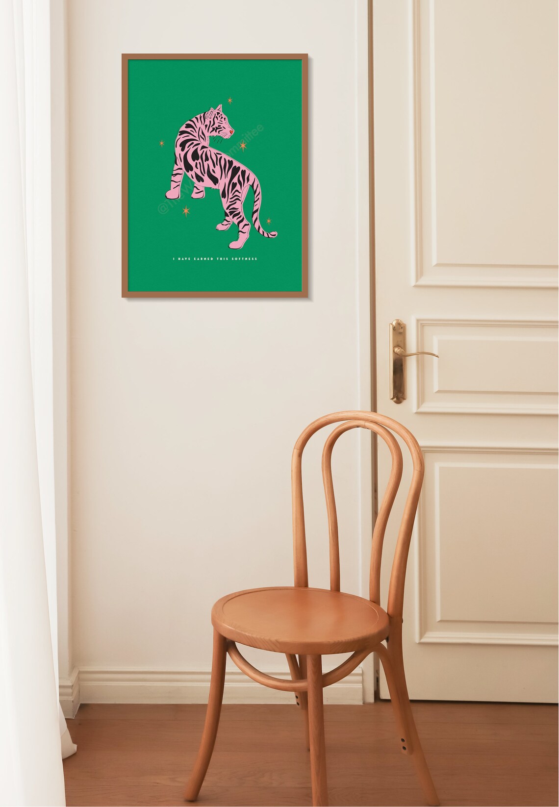 I Have Earned This Softness Art Print, Illustrated Poster Design, Home ...