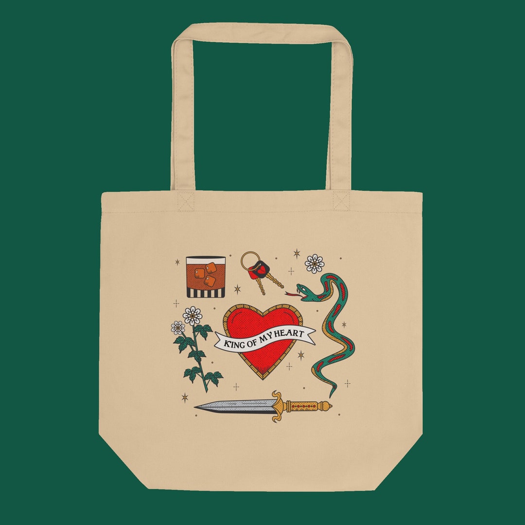 Reputation Tattoo Flash Tote Bag, Canvas Tote Bag - Etsy