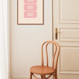 Second Chance Ticket Art Print, Ticket Stub Wall Art, Illustrated ...