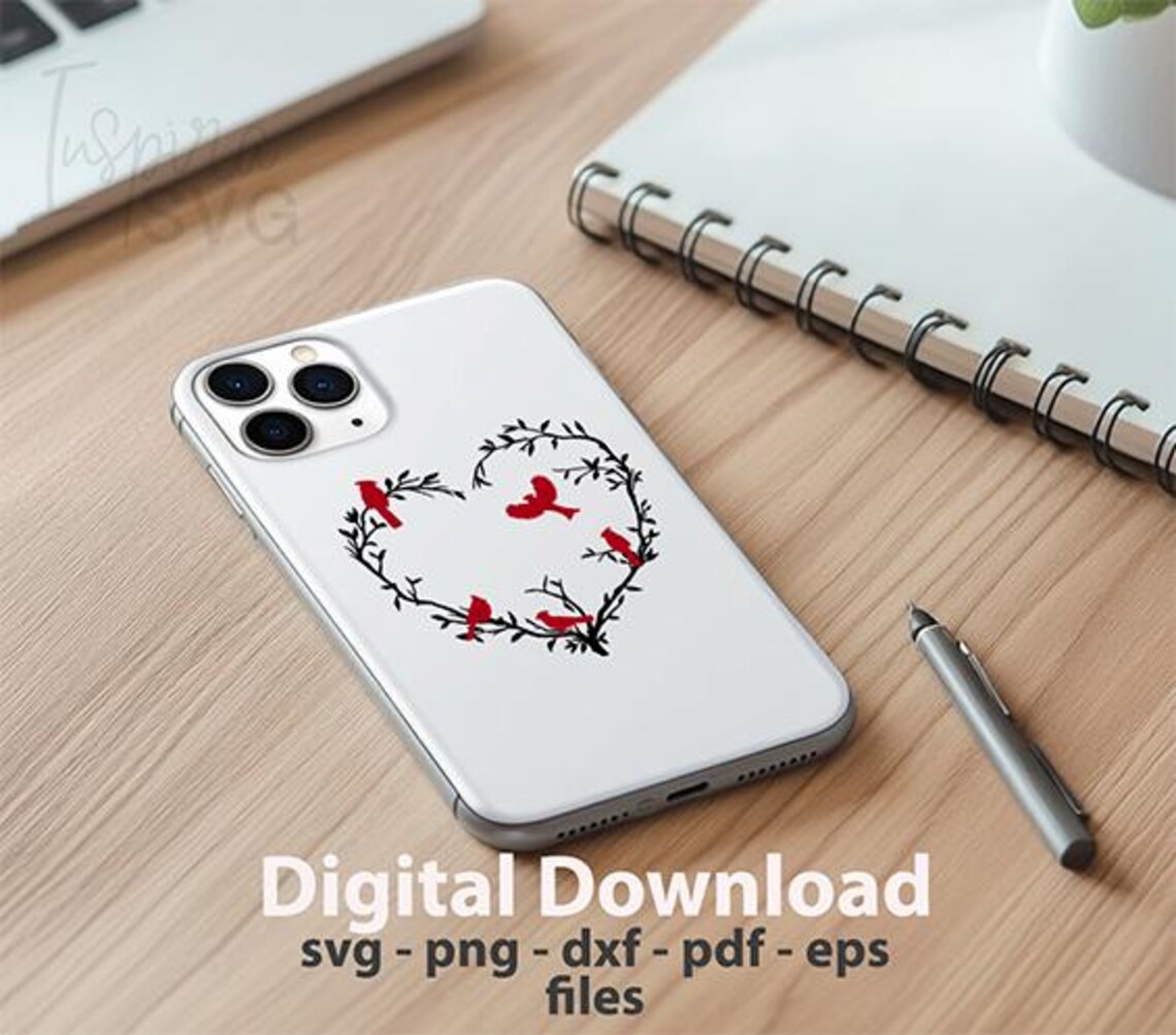 Cardinal SVG, Flying Cardinal Svg, Valentines Cardinal Files, Cardinal ...