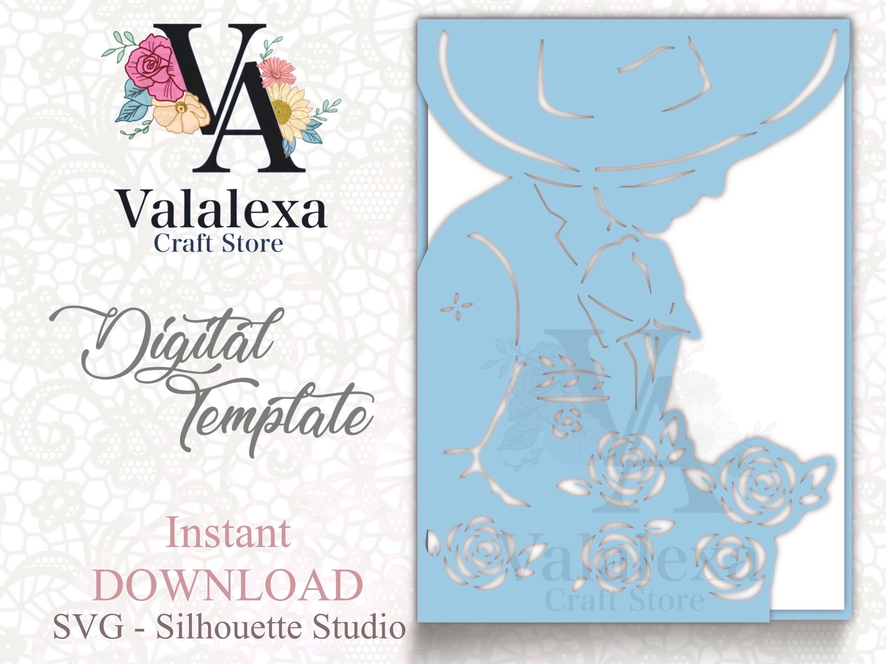 Invitación De Charro,plantilla Mexicana, Charro Svg, - Corte Láser ...