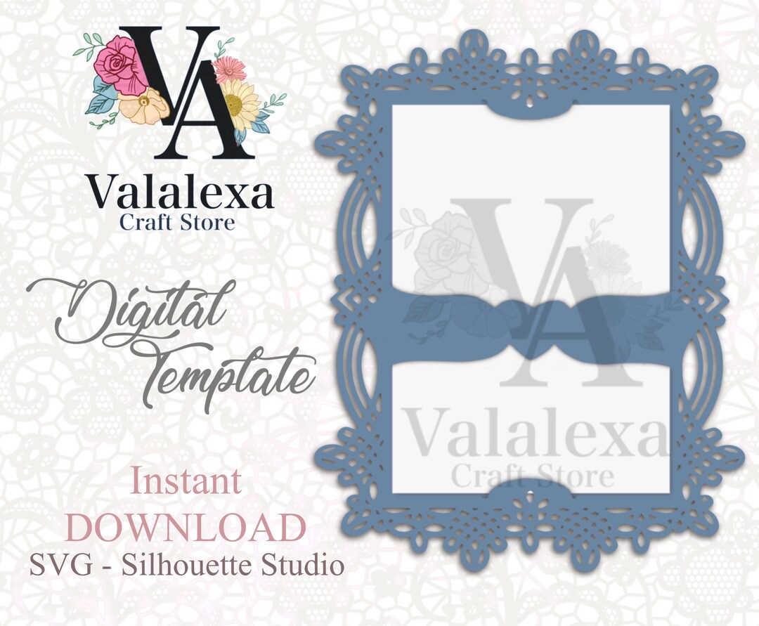 Wedding Invitation Svg Cut Invitación De Boda Card Template - Etsy
