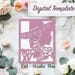 Mexican Charra Quinceañera Invitation Card Template, SVG, Laser Cut ...