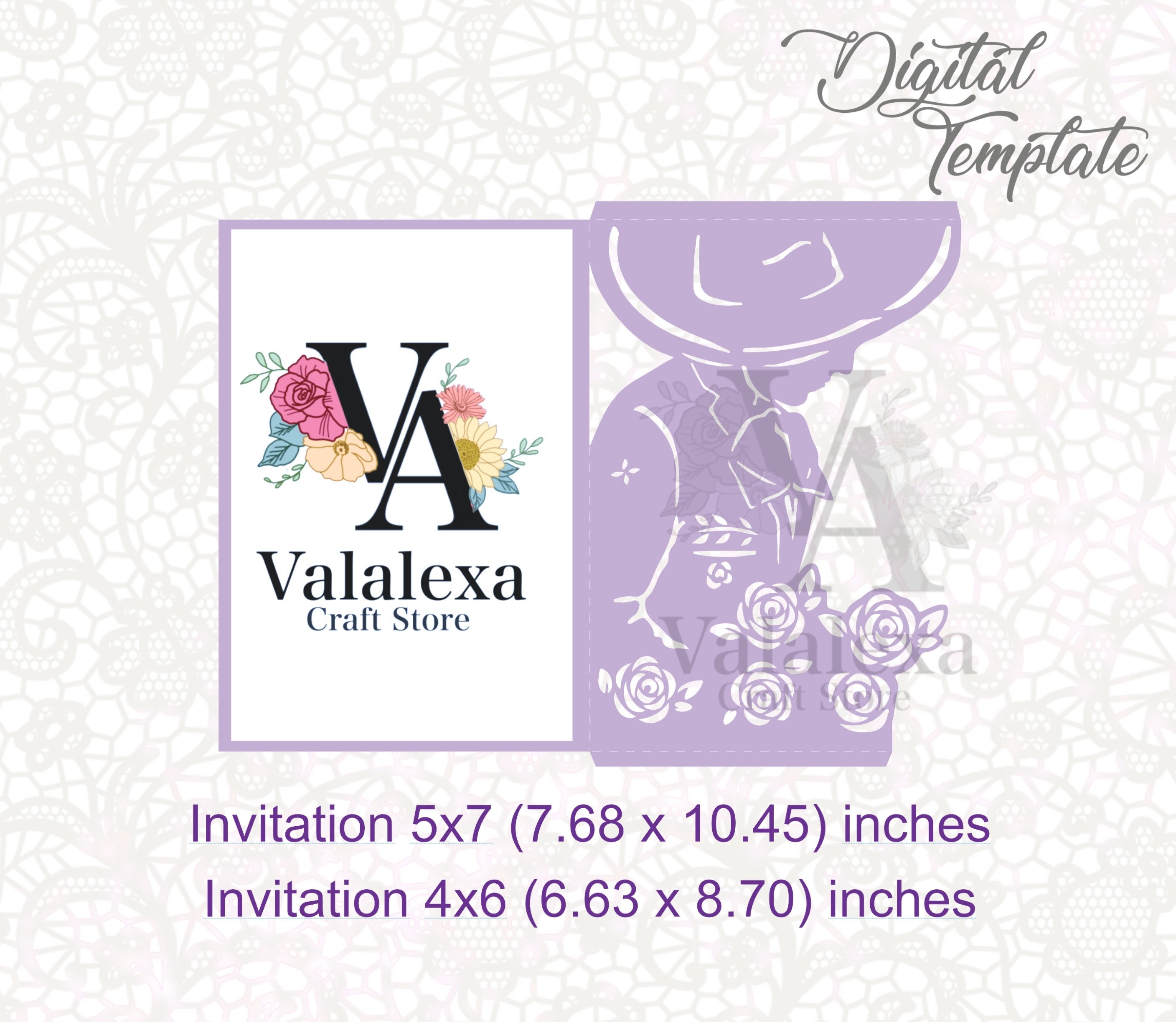 Invitación De Charro,plantilla Mexicana, Charro Svg, - Corte Láser ...