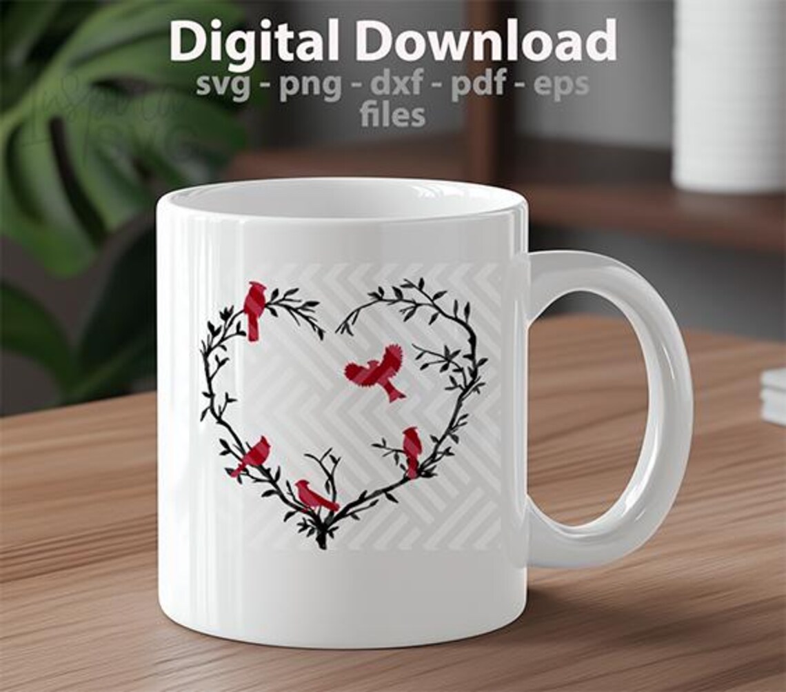 Cardinal SVG, Flying Cardinal Svg, Valentines Cardinal Files, Cardinal ...
