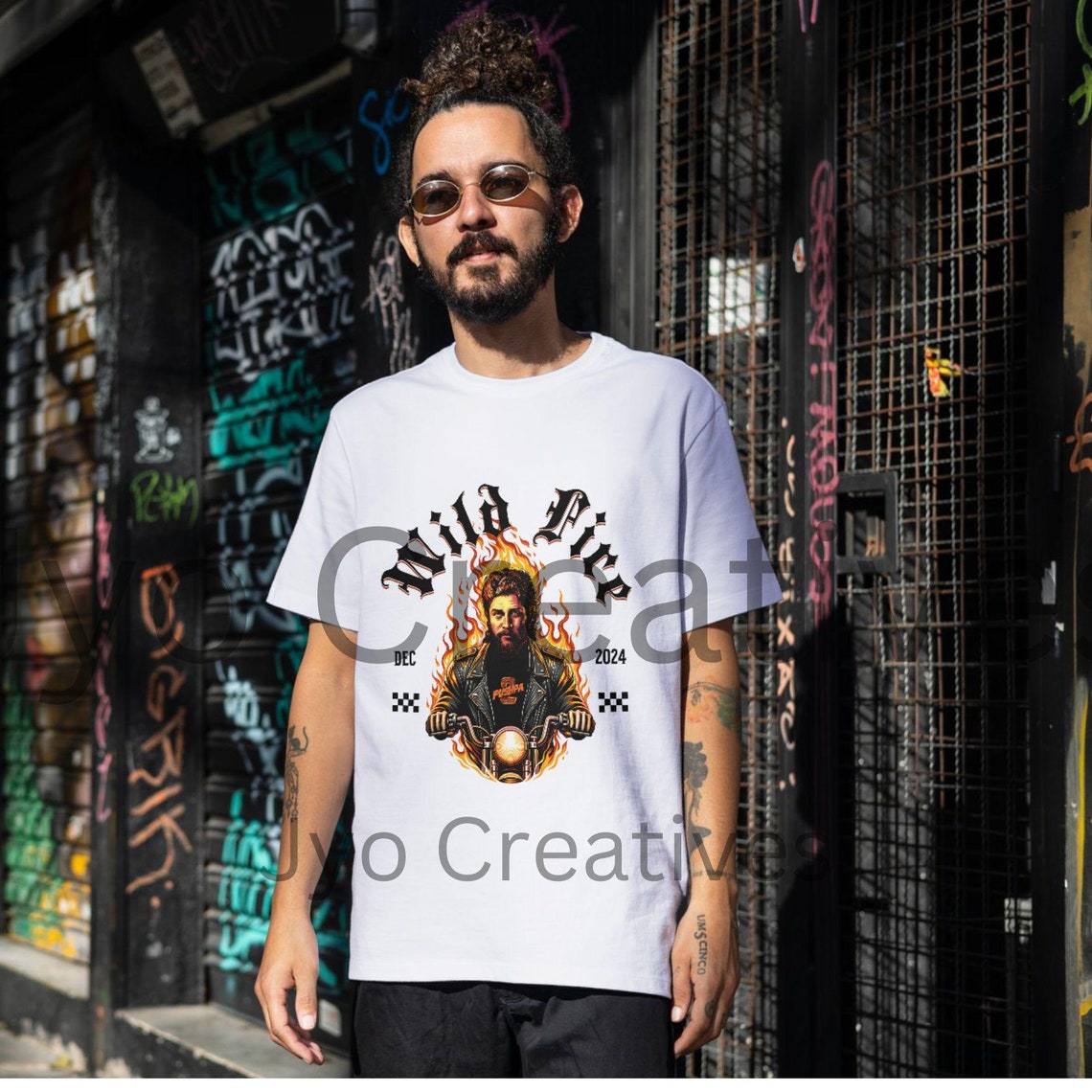 Pushpa 2 Allu Arjun Movie 4 T-shirt Design PNG Digital Download High ...