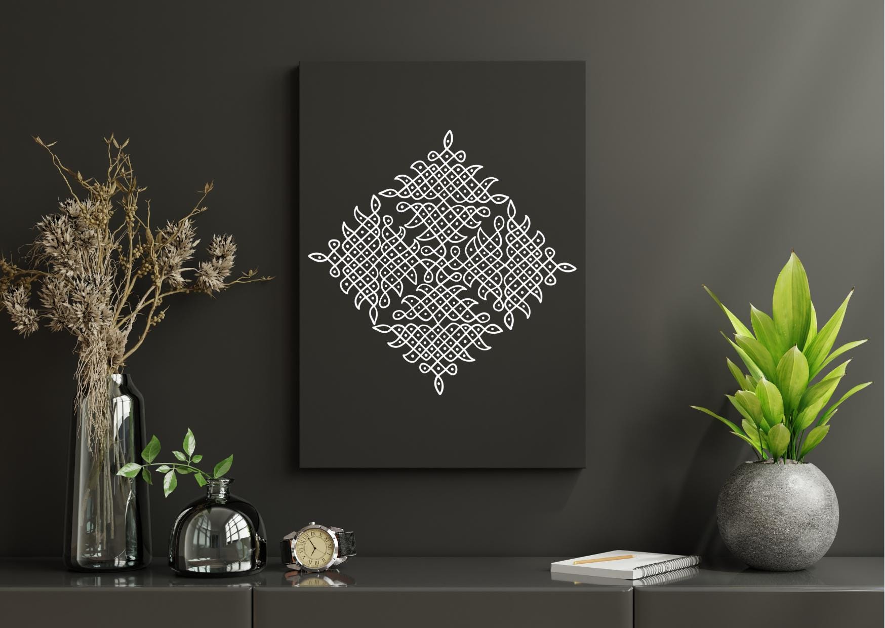 Kolam Set of 10 DIGITAL DOWNLAD // Pooja Room Decor // Housewarming ...