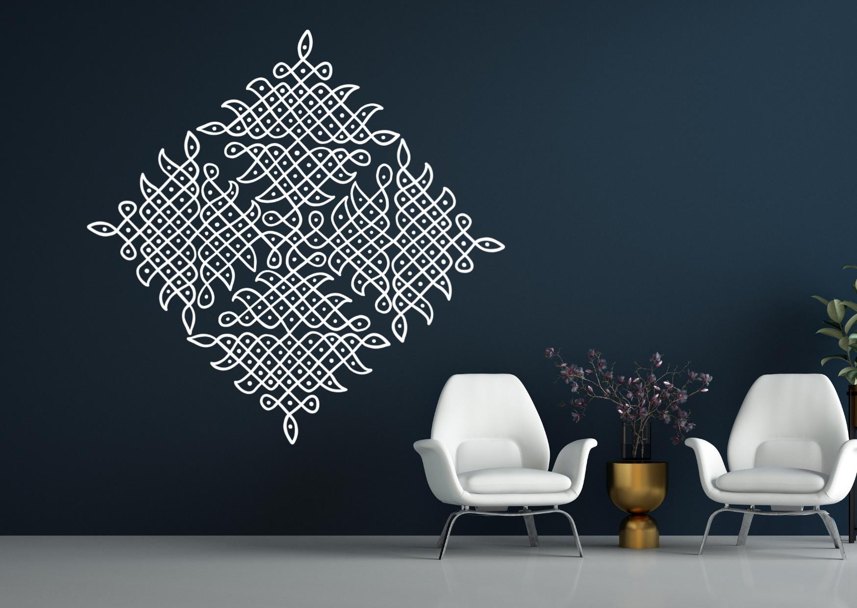 Kolam Set of 10 DIGITAL DOWNLAD // Pooja Room Decor // Housewarming ...