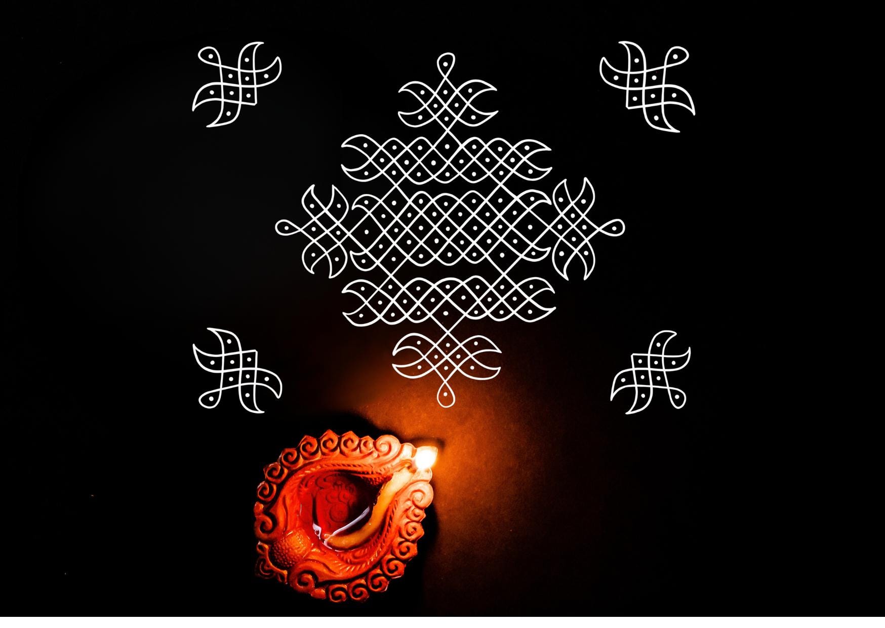 Kolam Set of 10 DIGITAL DOWNLAD // Pooja Room Decor // Housewarming ...