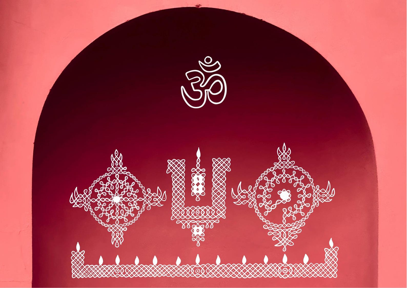 Kolam Ratham Design DIGITAL DOWNLAD // Pooja Room Decor // Housewarming ...