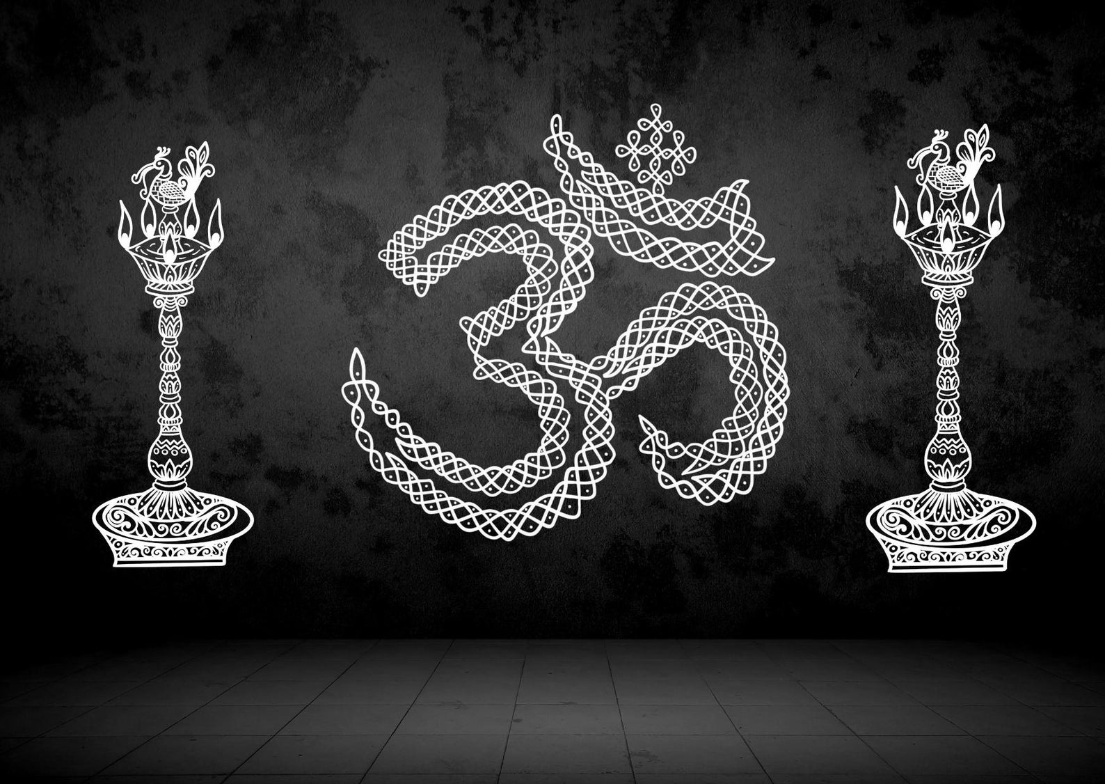 Kolam Set of 4 DIGITAL DOWNLAD // Pooja Room Decor // Housewarming ...