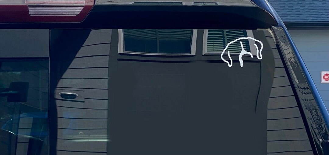 Pet Window Decal - Etsy