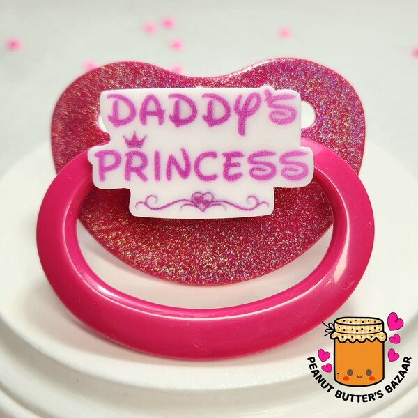 Pink Pacifier - Etsy