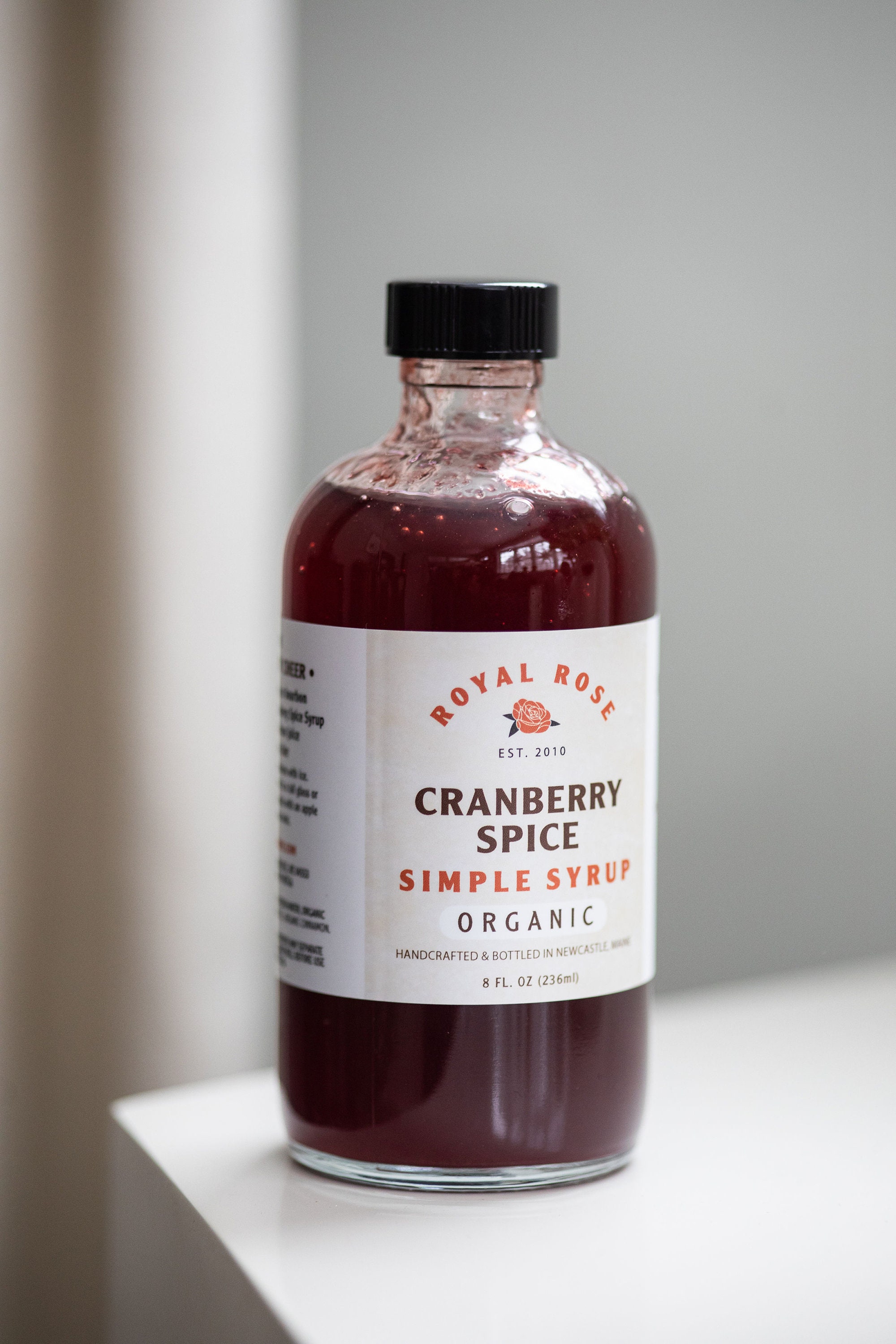 Cranberry Organic Simple Syrup - Etsy