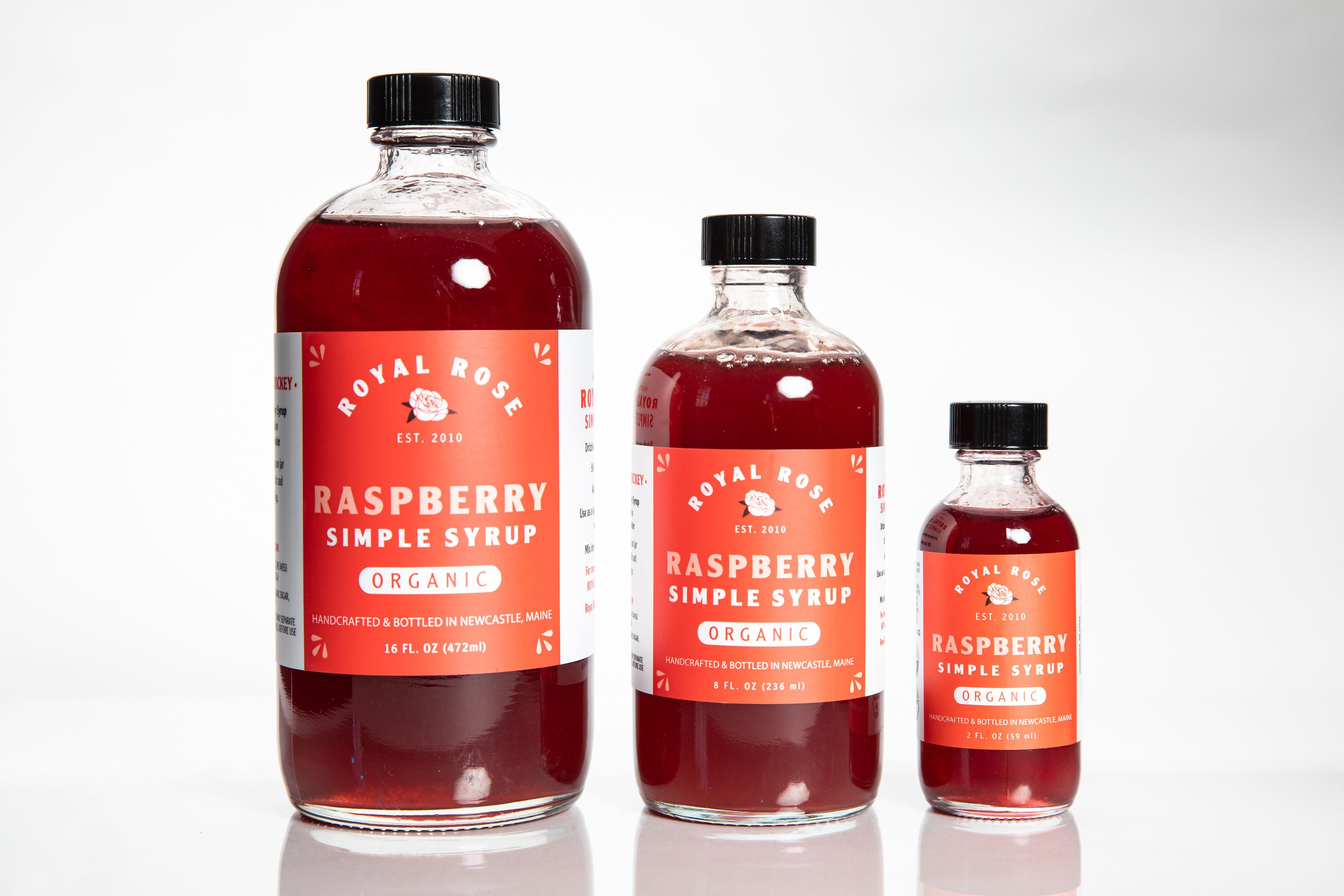 Raspberry Organic Simple Syrup - Etsy