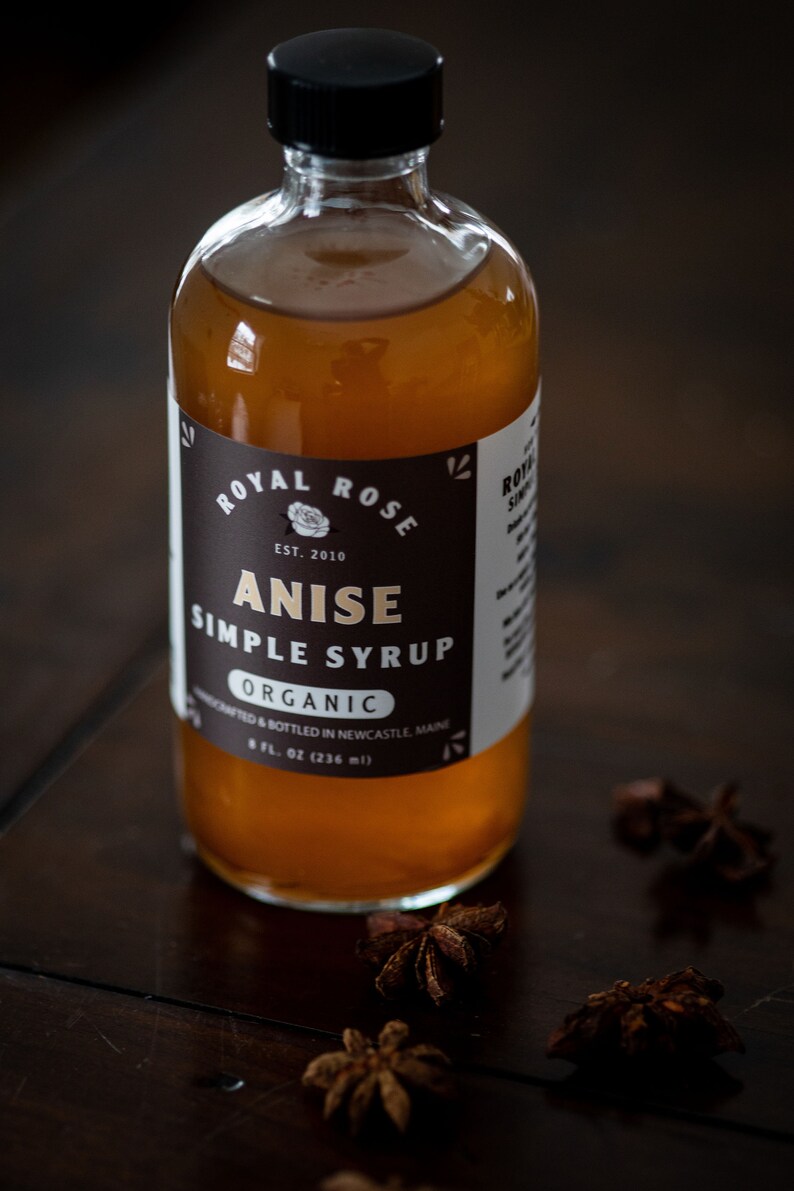 Anise Organic Simple Syrup - Etsy