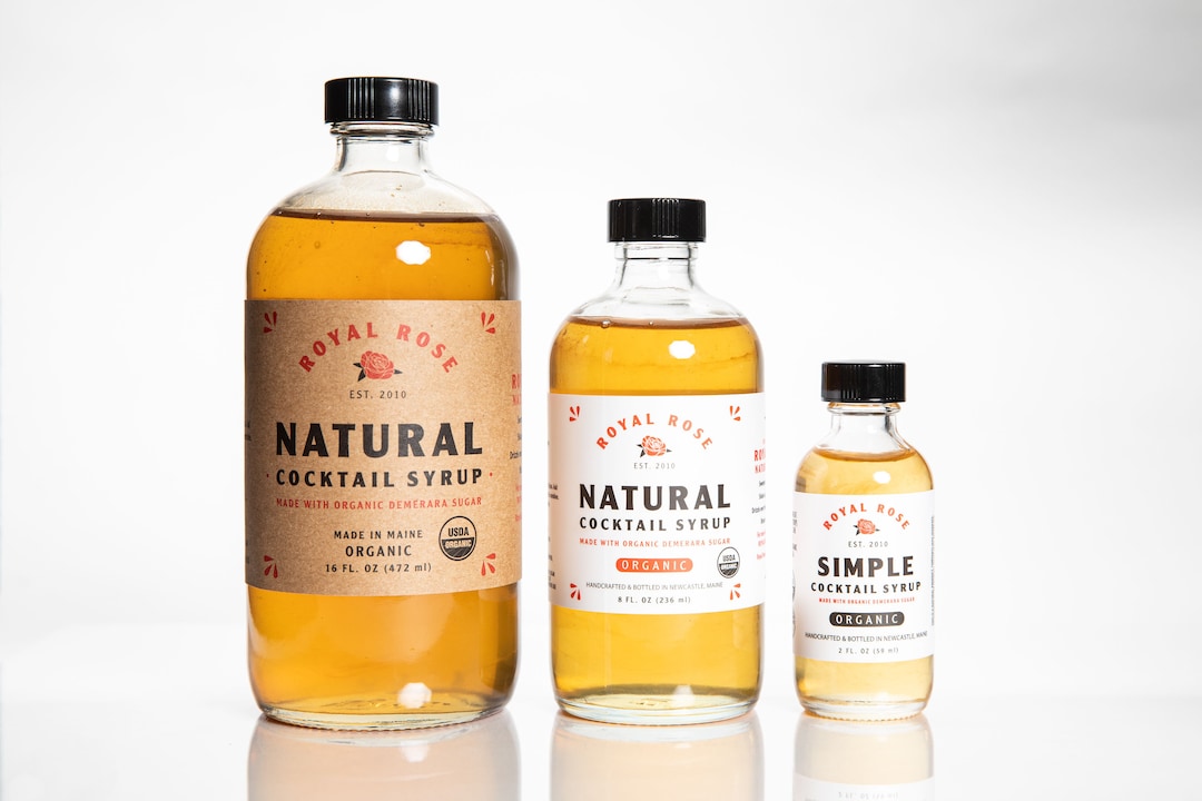 Natural Organic Simple Syrup - Etsy