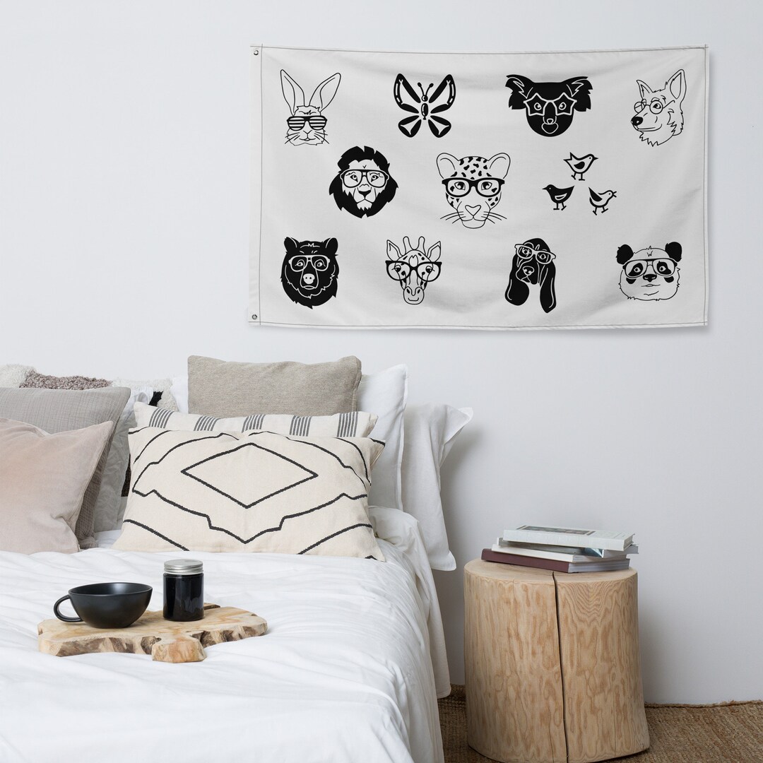 Children's Animal Flag - Etsy