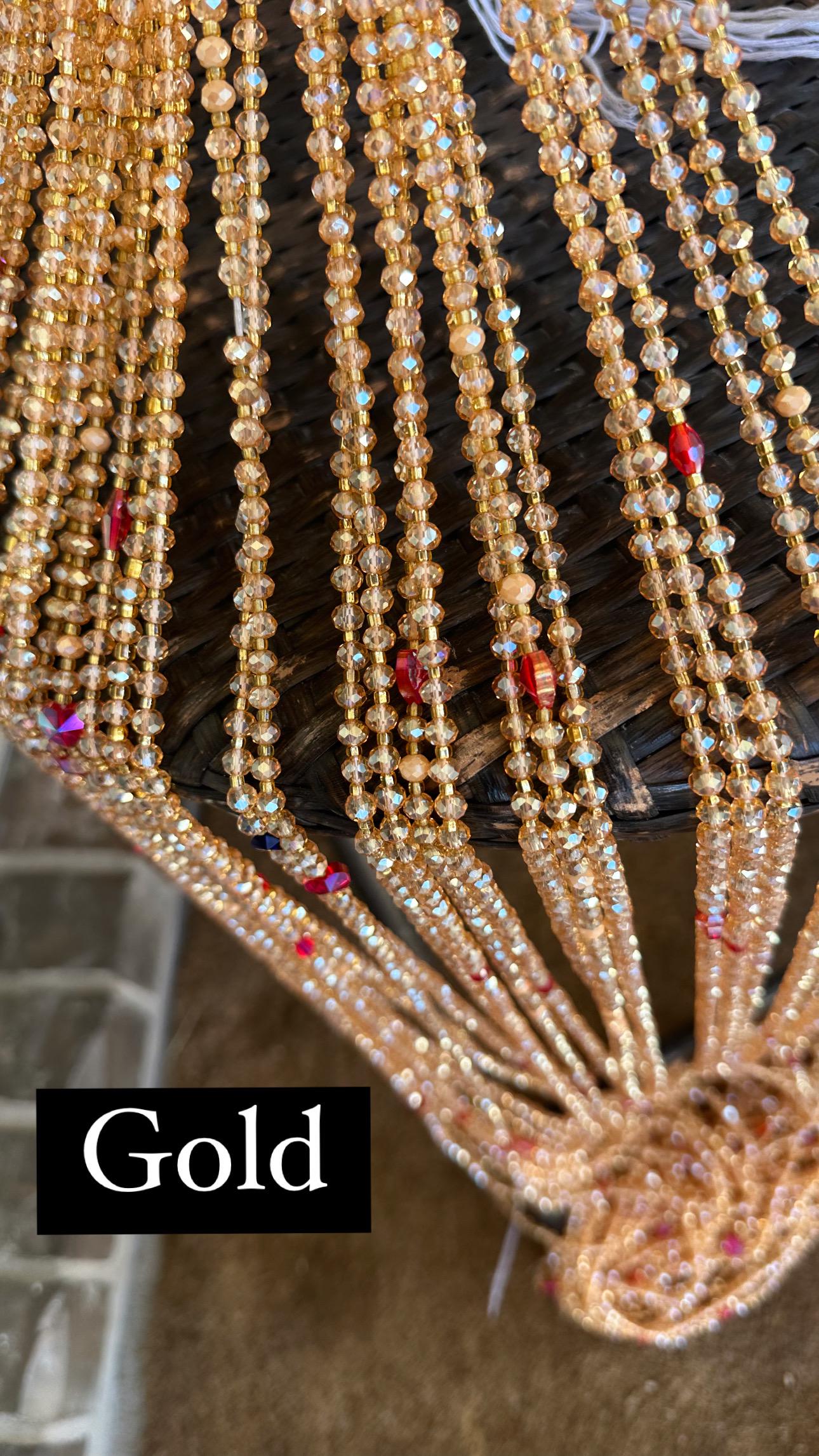 Authentic Hand Made African Waist Beads From Ghana - Etsy