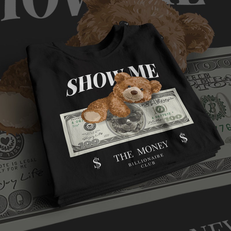 Money Bear Png - Etsy