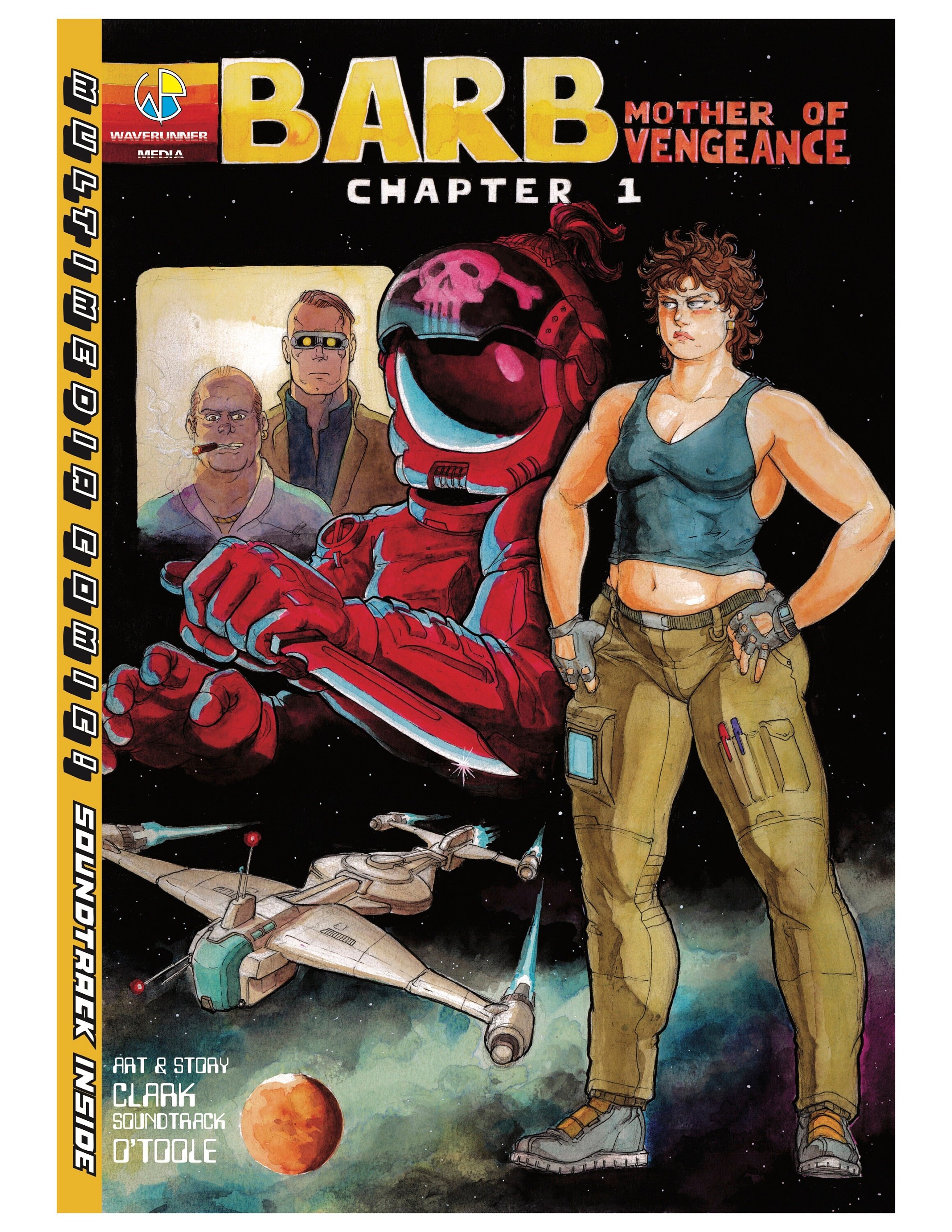 BARB: Mother of Vengeance #1 - Full Color Indie Comic and Soundtrack - Etsy