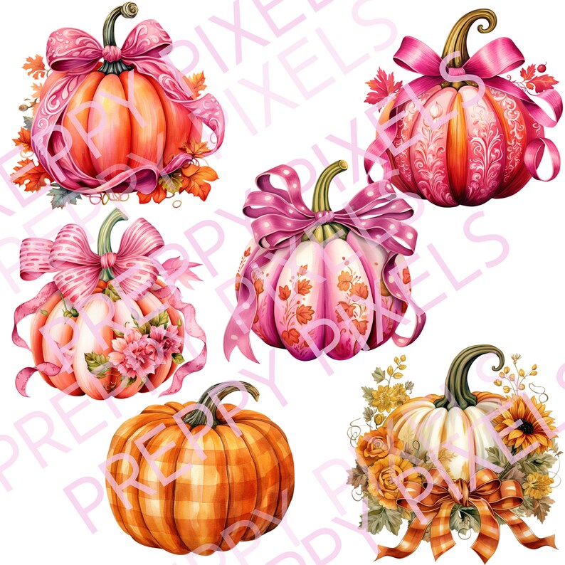 Halloween Pumpkin Clip Art Polka Dot Pumpkin Clip Art - Etsy
