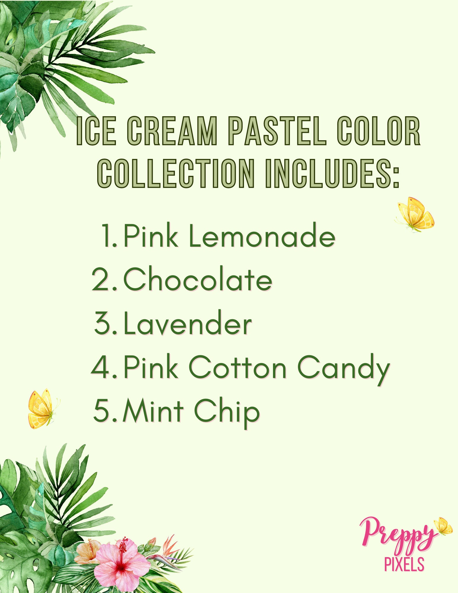 Monthly Bill Tracker Printable-ice Cream Pastel Color Collection Bill ...