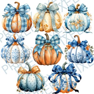 Halloween Pumpkin Clip Art Polka Dot Pumpkin Clip Art - Etsy