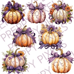 Halloween Pumpkin Clip Art Polka Dot Pumpkin Clip Art - Etsy