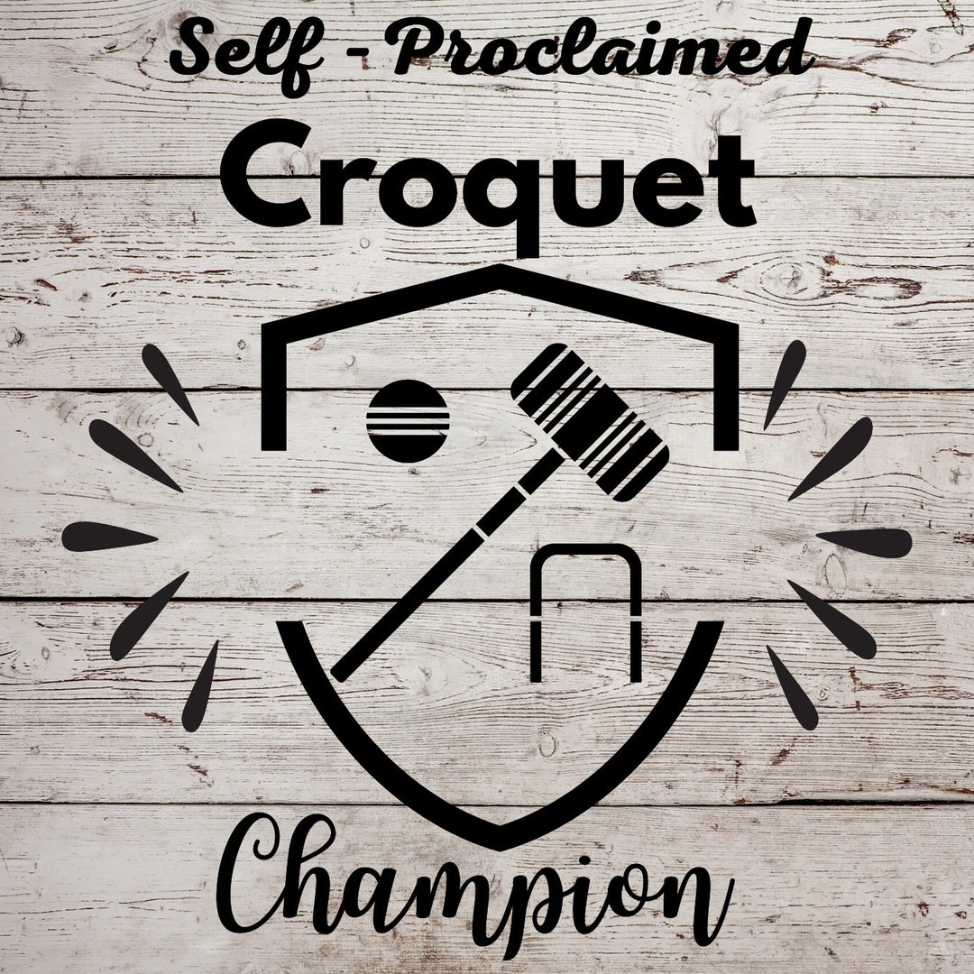 Croquet Svg, Croquet Champion Svg, Croquet Cricut, Croquet Png, Croquet ...