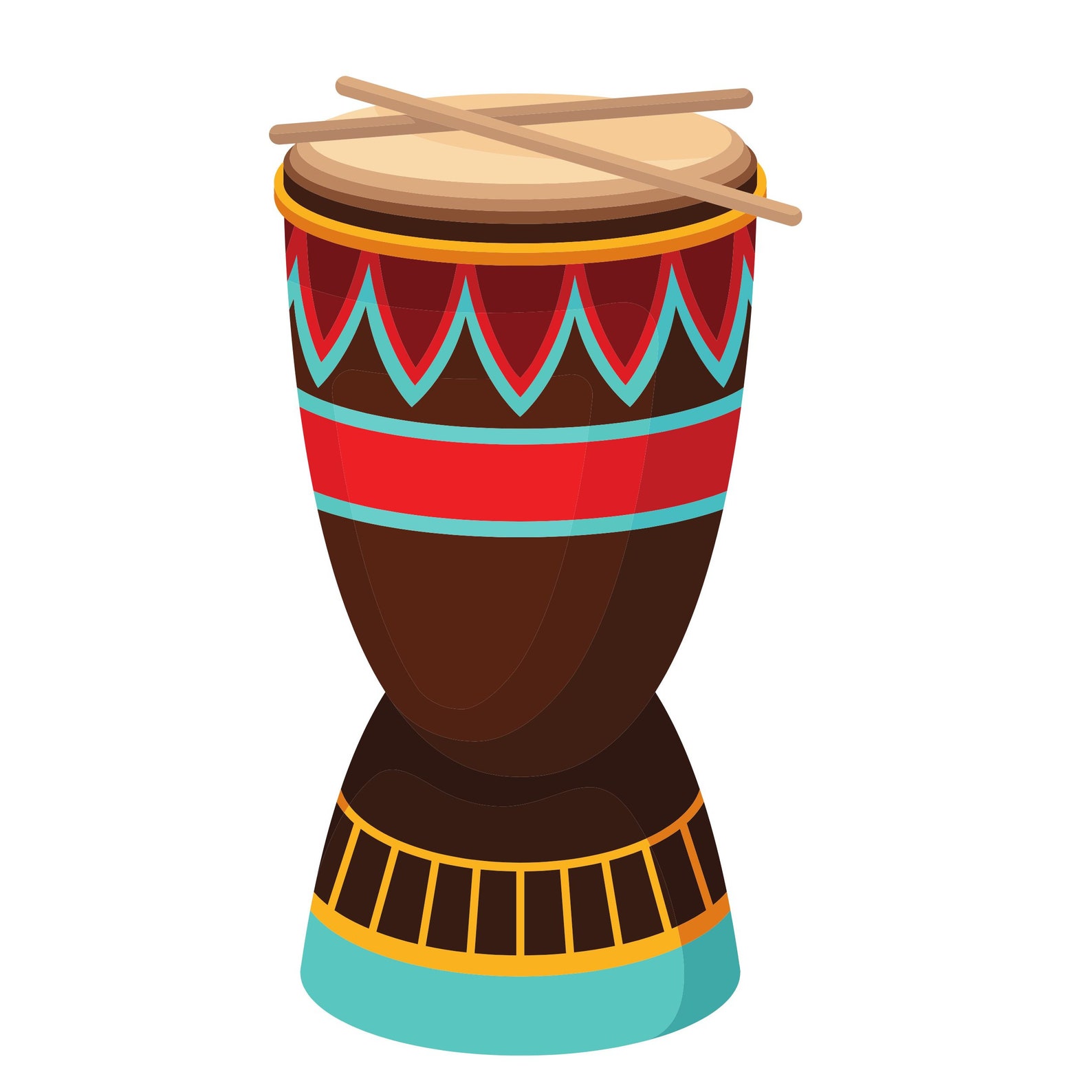 African Bongo Drum Svg, Bongo Drum Svg, Bongo Drum Jpg, African Djembe ...