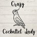 Cockatiel Svg, Crazy Cockatiel Lady Svg, Crazy Cockatiel Lady Png ...