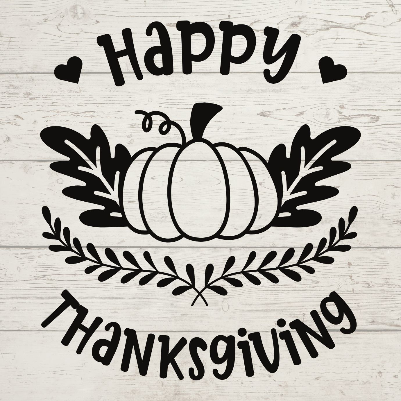 Happy Thanksgiving Svg, Thanksgiving Cricut File, Happy Thanksgiving ...