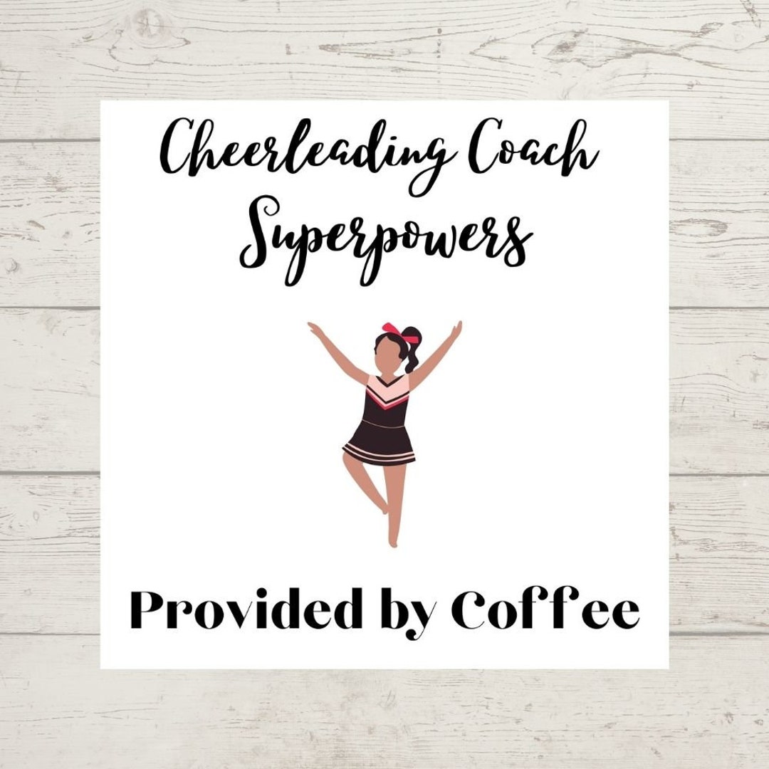 Cheerleading Coach SVG, Cheer Coach Downloadable Digital File, Cheer ...