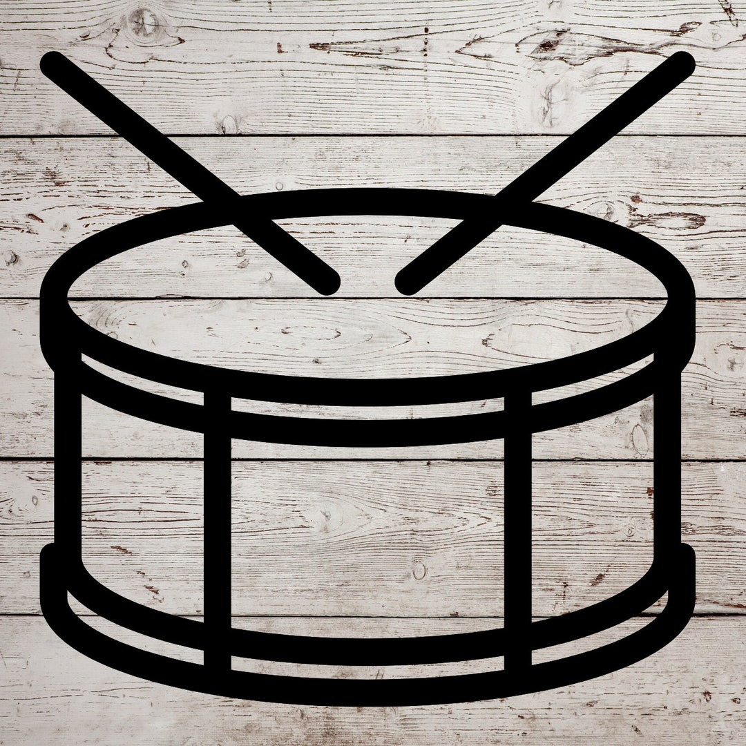 Drum Svg, Drum Png, Drum Pdf, Drum Cricut, Music Instrument Svg, Music ...