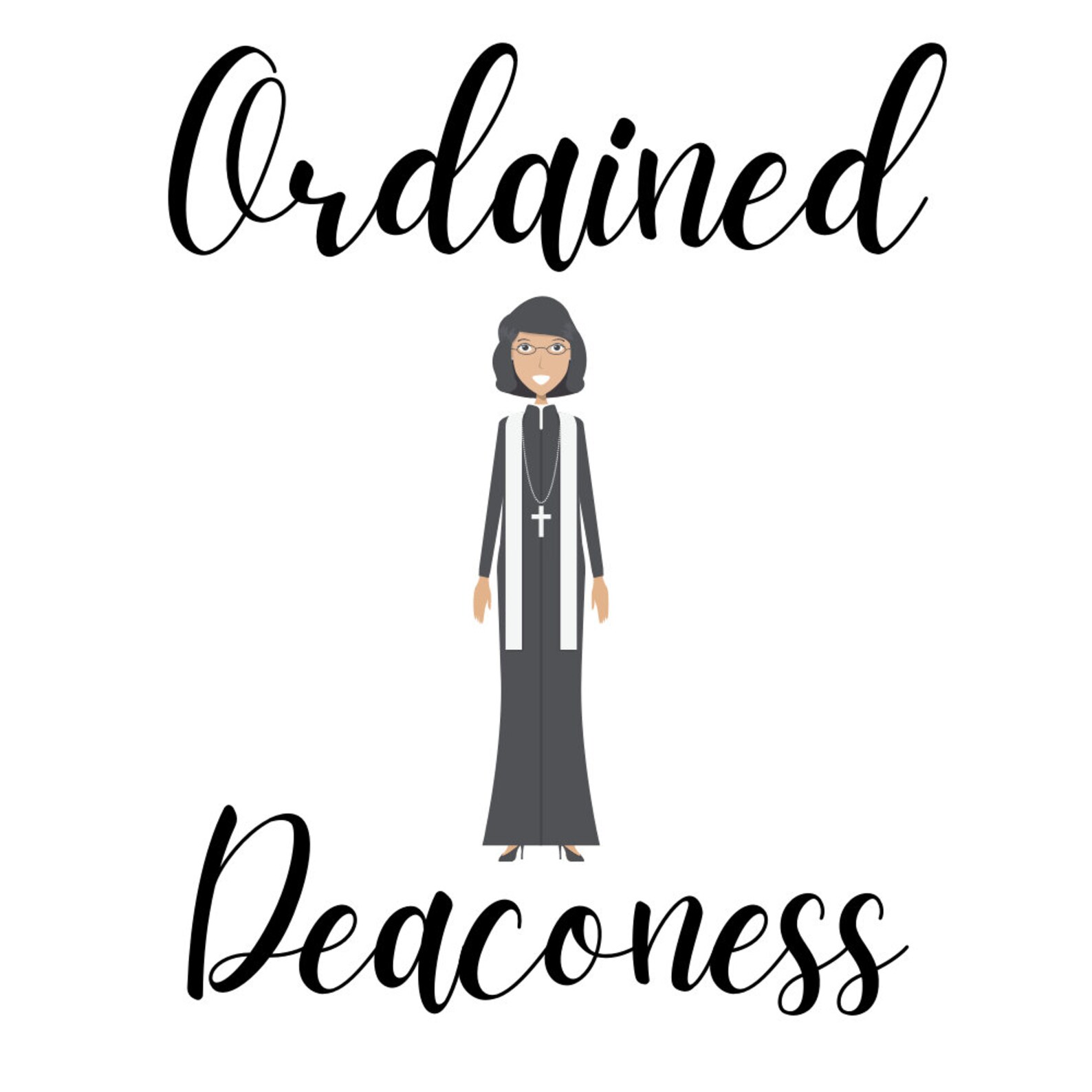 Deaconess SVG, Ordained Deaconess Bundle, Ordained Deaconess Jpg ...