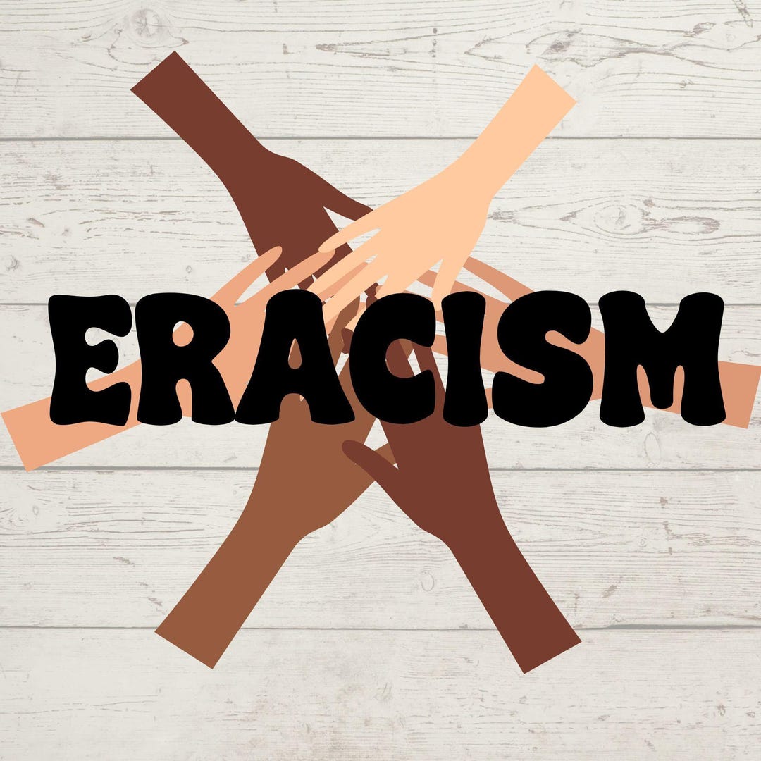 End Racism Svg, End Racism Design, Equality for All Png, Eracism Poster ...